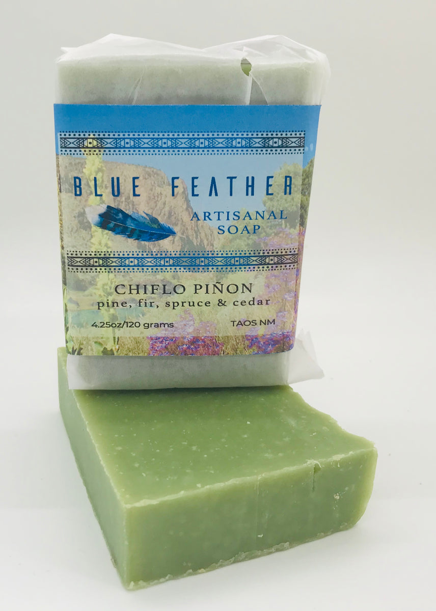 Chiflo Pinon Handmade Soap – Blue Feather Naturals
