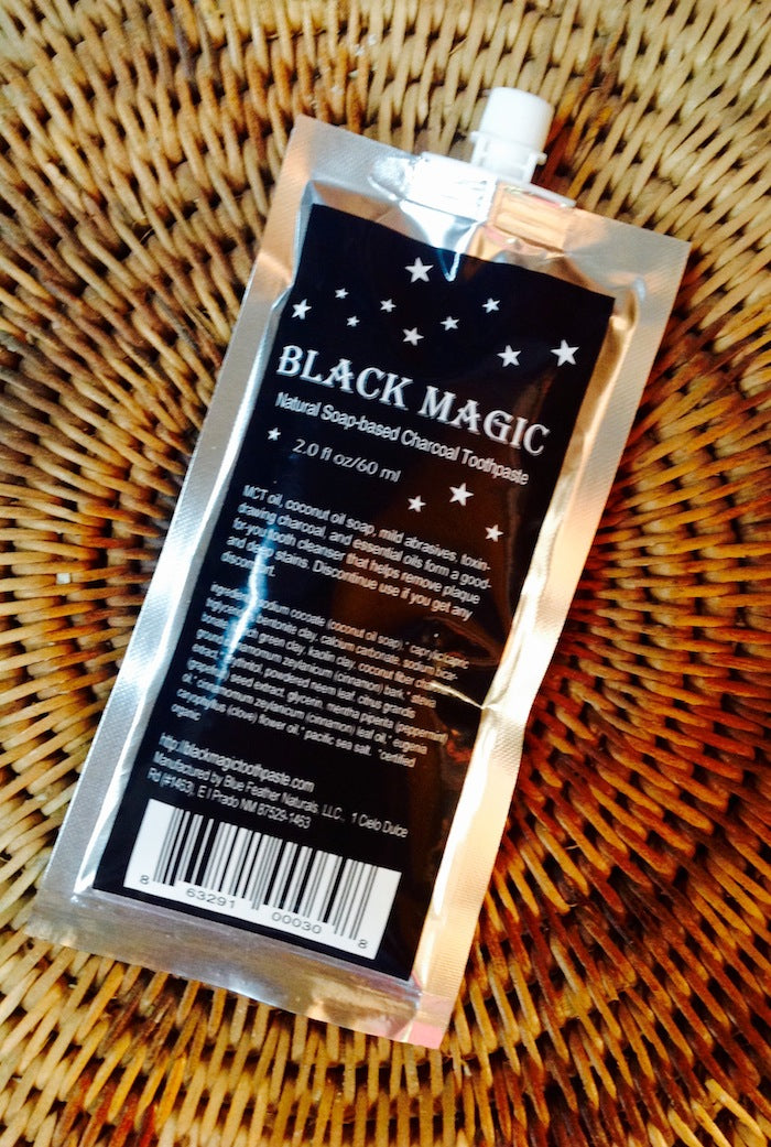 Black Magic Charcoal Toothpaste – Blue Feather Naturals
